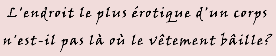 Érotisme – Libres jugements