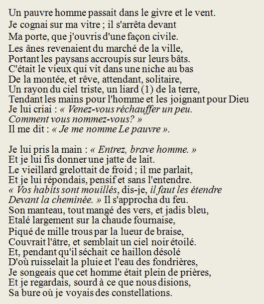 Le Mendiant – Libres jugements